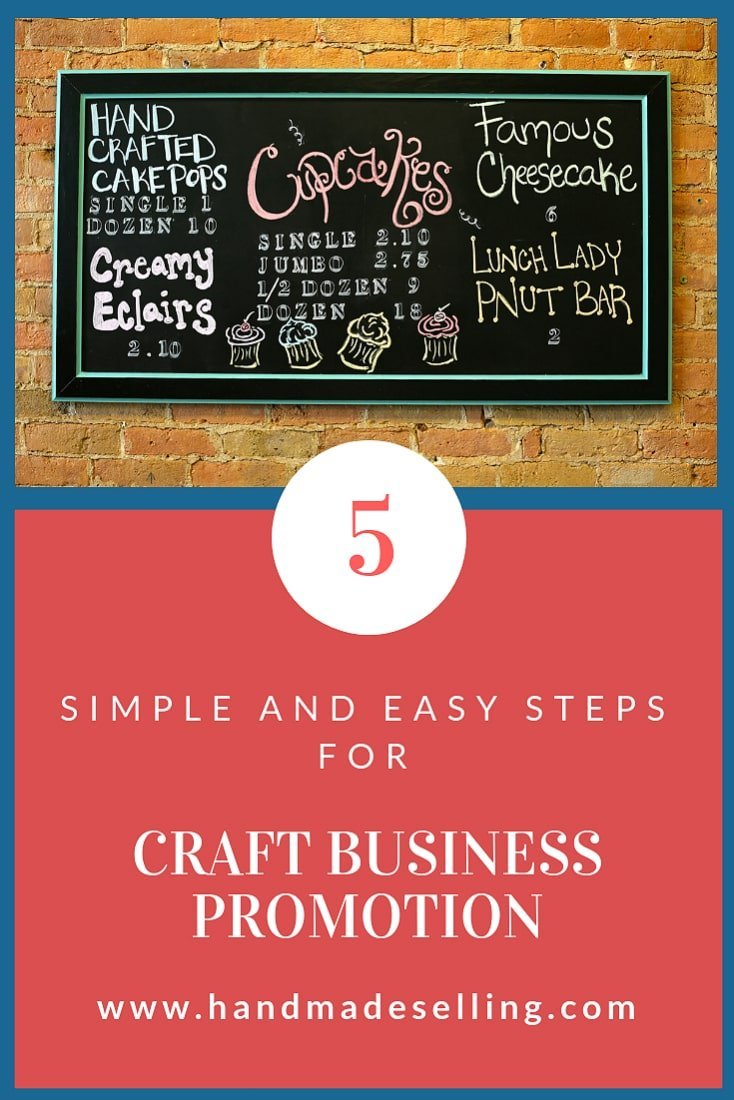 How to Promote Craft Business 2024 ~ handmadeselling.com